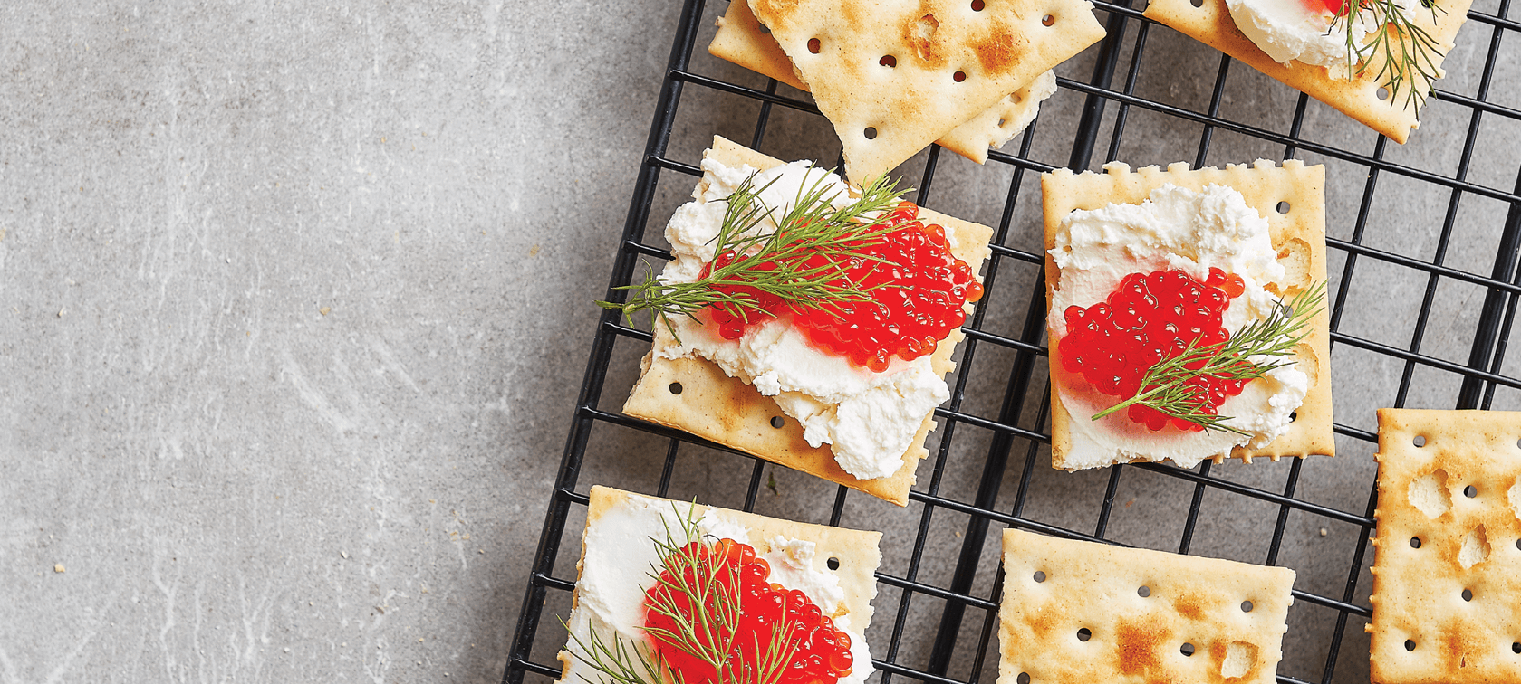 Tostas com caviar | Receitas | Continente