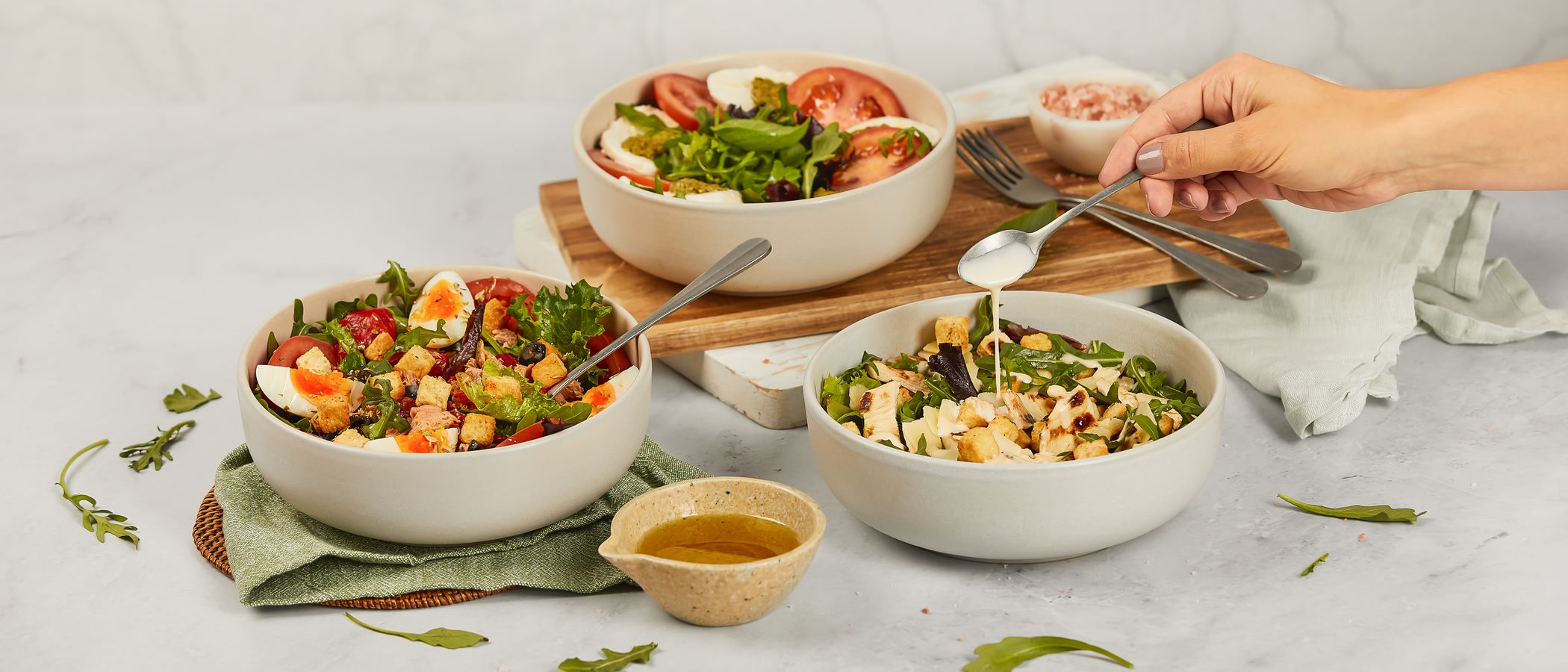 Saladas | Receitas | Continente